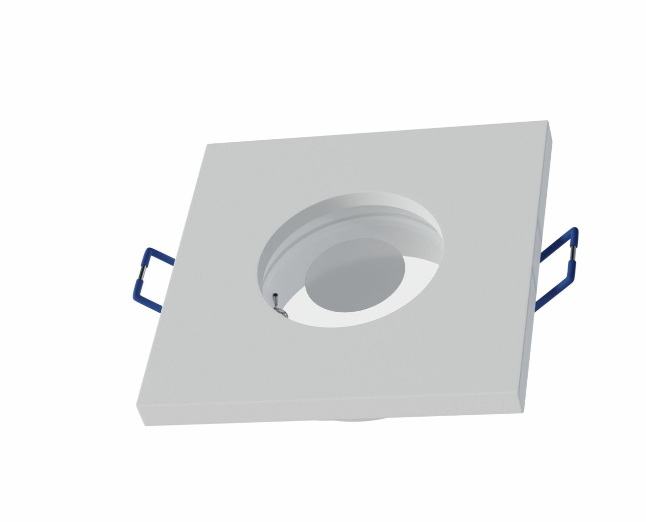 Stropna vgradna svetilka BONA - bela IP44 | Ohišja/rozete za žarnice