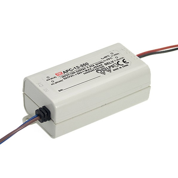 Mean Well napajalnik za LED panel APC-12-350 12.6W | Napajalniki