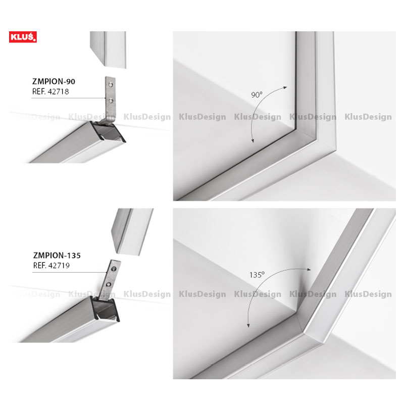 Klus - LED profil PDS-ZM ALU - mat | Profili za LED trak
